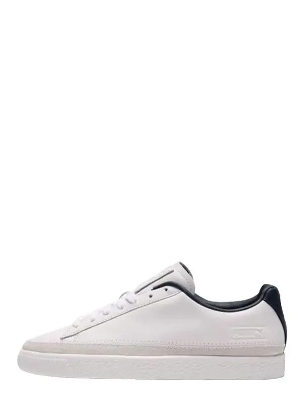 PUMA Basket Trim Block Low Top Sneakers - White