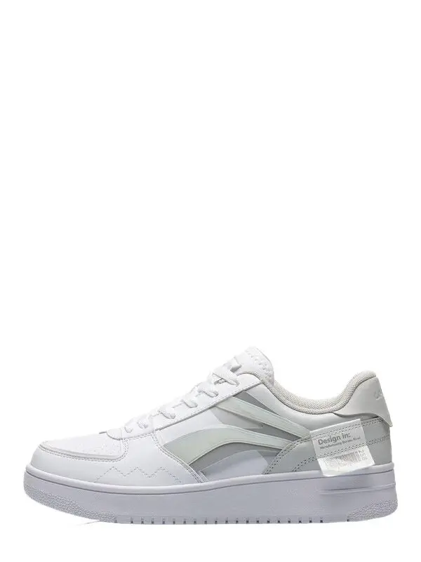 LI-NING Sport Leisure Low Top Sneakers - Whitegray