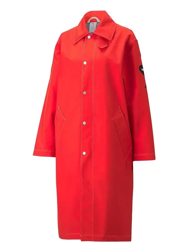 PUMA X Ami Lightweight Jacket - Orange/black