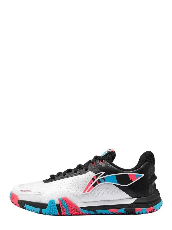 LI-NING Ground Flying Se Athletic Sneakers - Black/white/blue