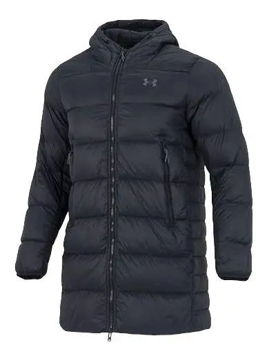 Under Armour Down Parka Jacket - Black/pitch Grey