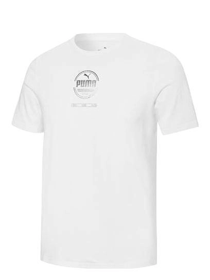 PUMA Foil Graphic Tee - White