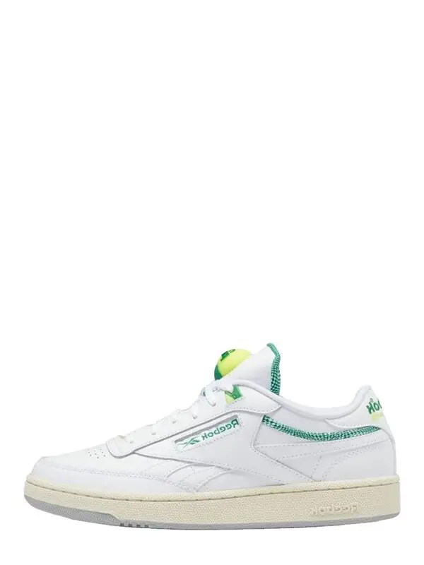 REEBOK Club C 85 Pump Sneakers - White/classic White/glen Green