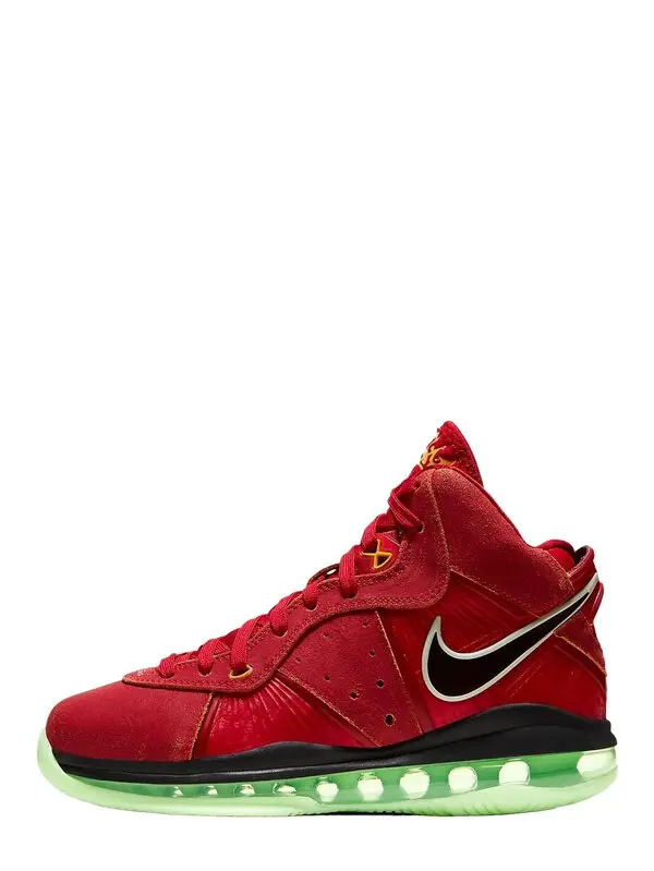 Nike Lebron 8 High Top Sneakers - Black/red