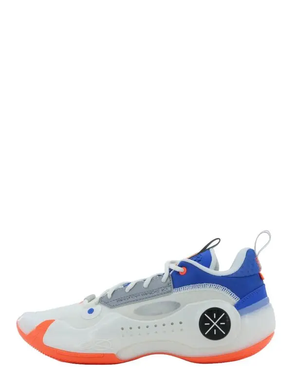 LI-NING Way Of Wade Low 'draft Day' Sneakers - White/blue/orange
