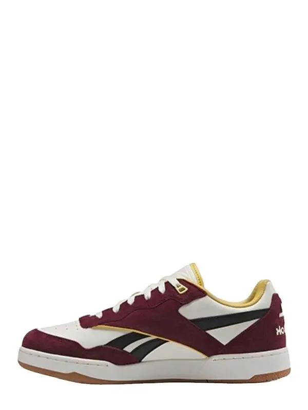 REEBOK Bb4000 2 Letterman Jacket Pack Sneakers - Vintage Chalk/classic Burgundy/core Black