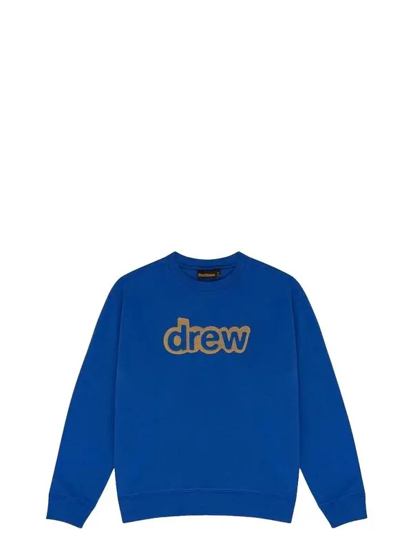 Drew House Secret Embroidered Crewneck Sweatshirt - Blue