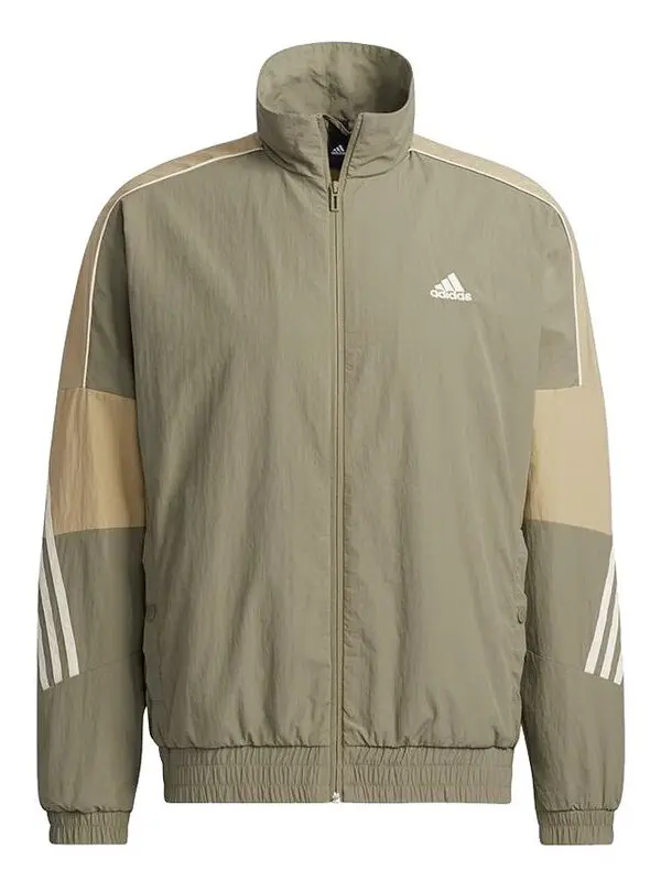 Adidas Stand Collar Logo Jacket - Multi-color