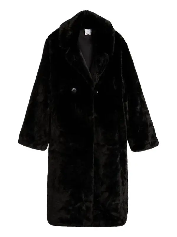 PUMA X A$ap Rocky Flacko Fur Coat - Black