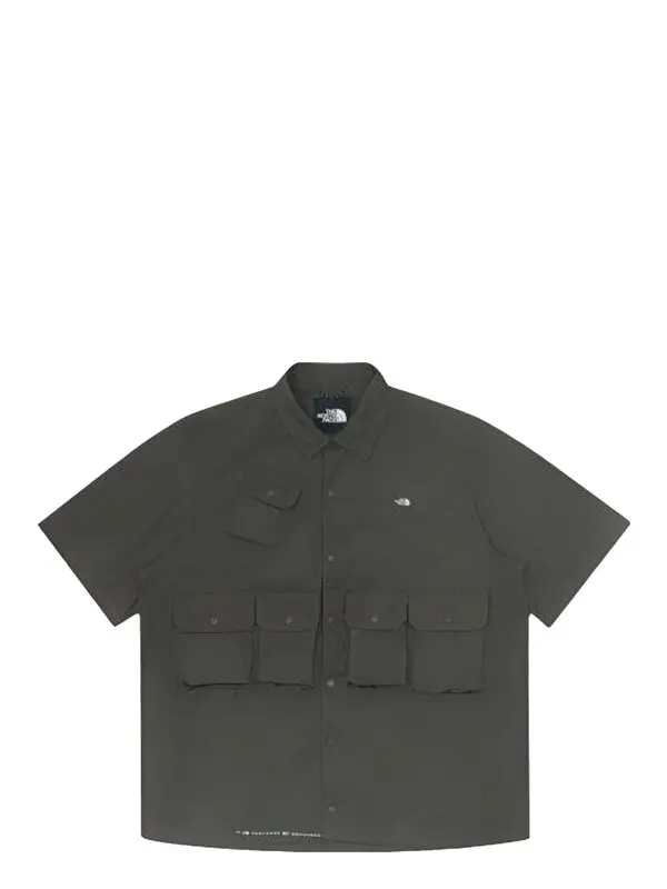 The North Face Short Sleeve Solid Shirt - Olive Green