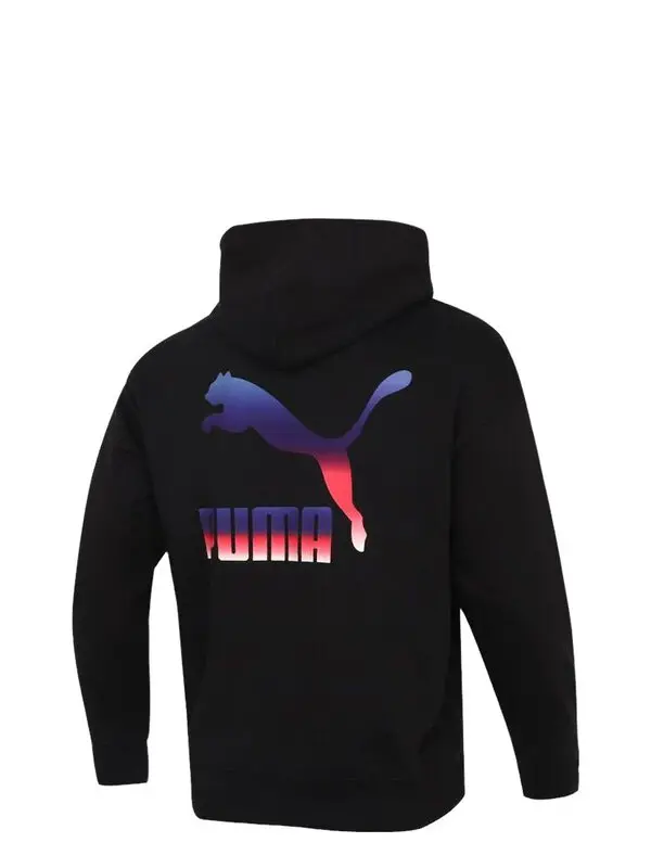 PUMA Logo Hoodie - Black