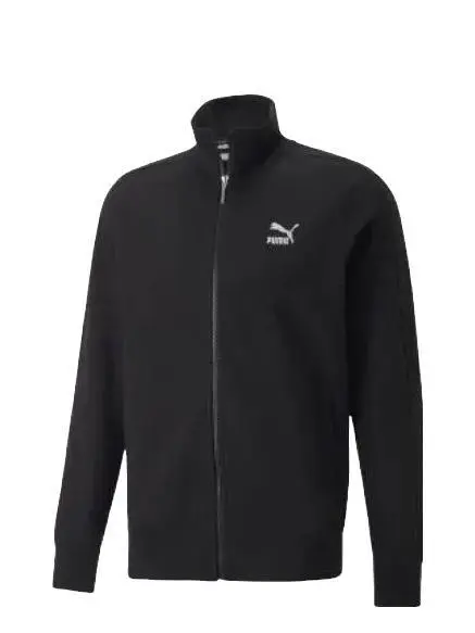 PUMA T7 Track Jacket - Black/white