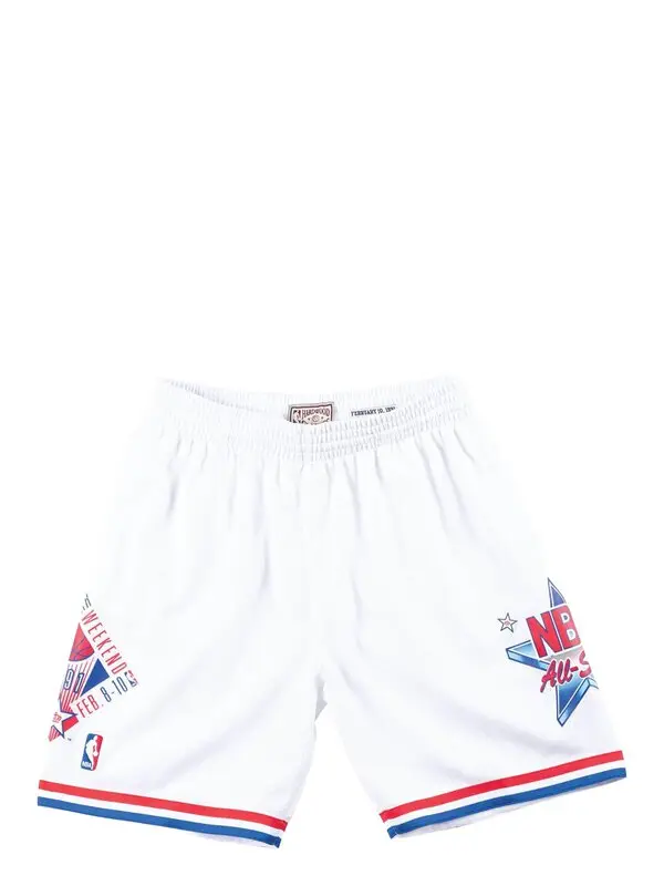Mitchell & Ness Nba All-star East 1991 Swingman Shorts - White/red/blue