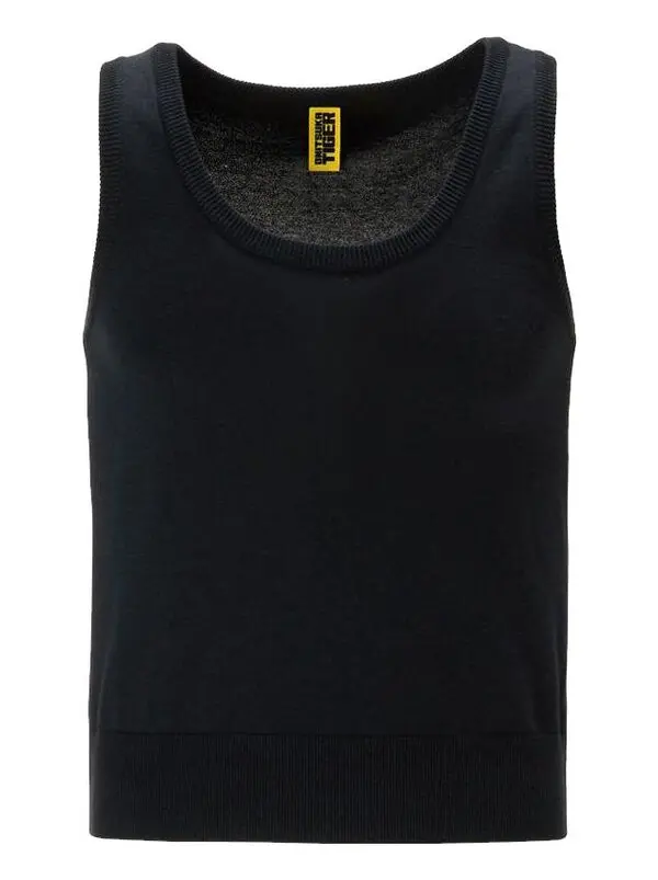 Onitsuka Tiger Knit Tank - Black