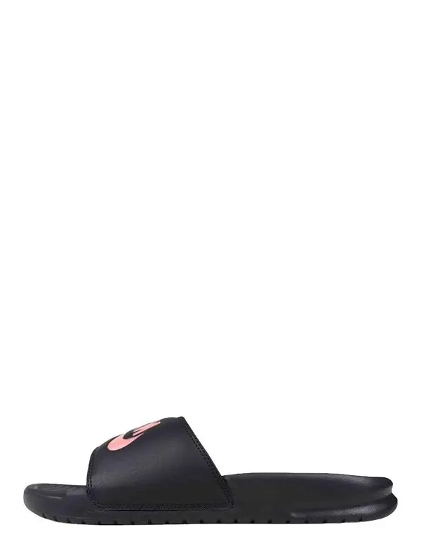 Nike Benassi Jdi Slides - Black/rose Gold