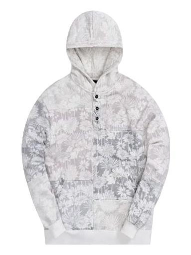 Kith Aster Floral Williams Iv Pullover - Light Grey