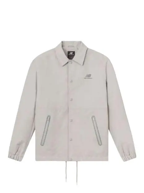 NEW BALANCE Classic Coach Jacket - Cream White