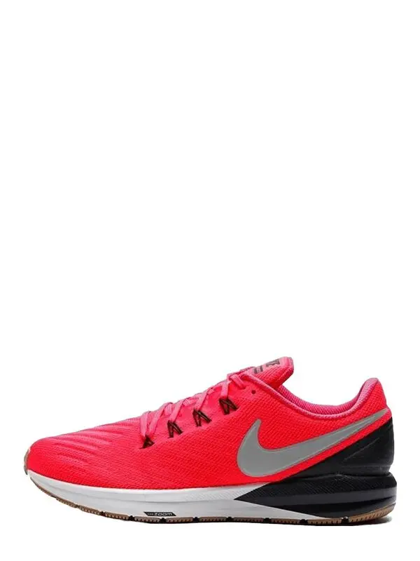 Nike Zoom Structure 22 Low Top Athletic Sneakers - Red Orbit