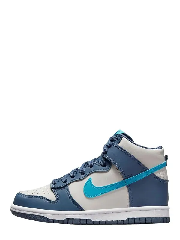 Nike Dunk High Sneakers - Light Bone/blue Lightning/diffused Blue