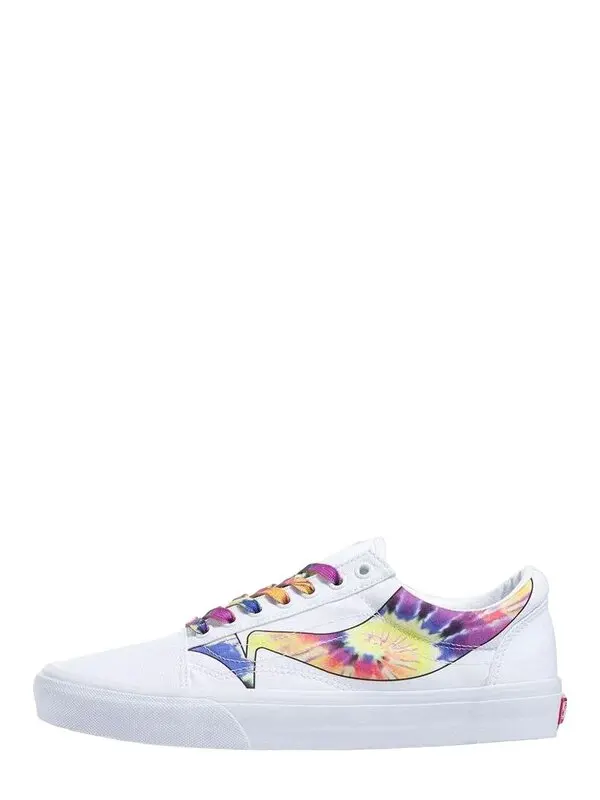 VANS Old Skool Tie Dye Sneakers - White/multi-color