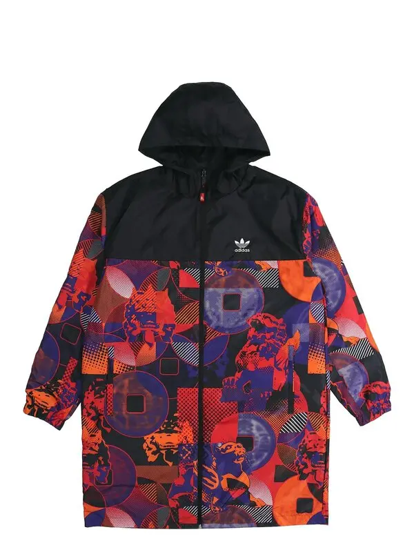 Adidas Originals Reversible Hooded Parka - Black