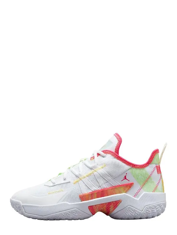 JORDAN Air Westbrook One Take Ii Pf Sneakers - White/hyper Pink-lime Glow-citron Pulse