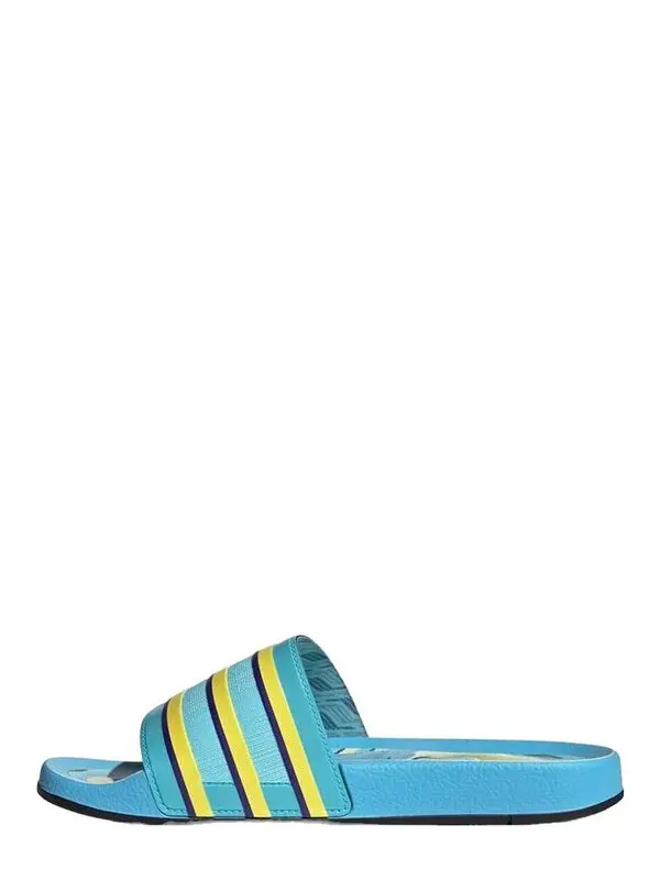 Adidas Adilette Slides Premium 'zx 8000 - Blue/yellow