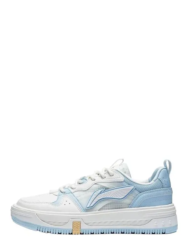 LI-NING Xingchuan V2 Lace-up Sneakers - White/blue