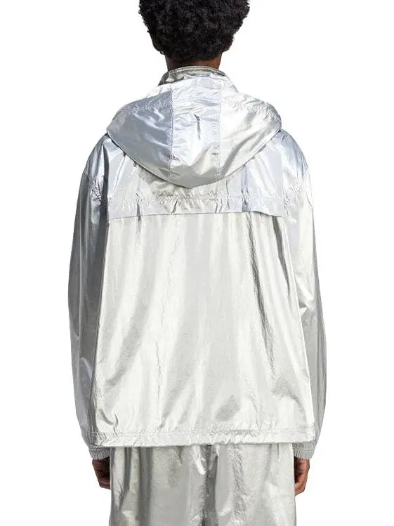 Adidas X Wales Bonner Anorak Jacket - Silver