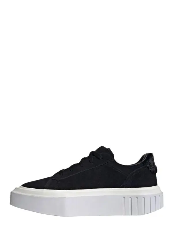 Adidas Hypersleek Platform Sneakers - Black/white