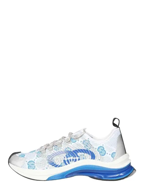 Gucci Run Sneaker - White/blue