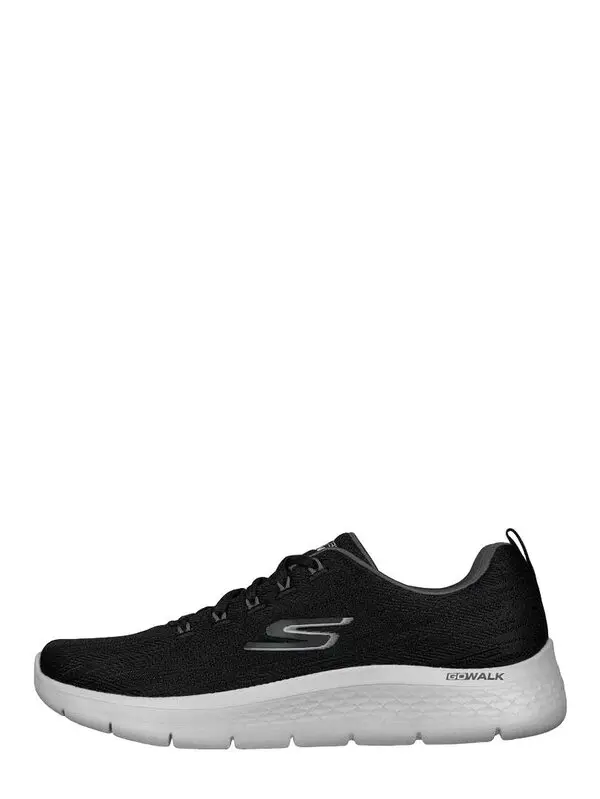 Sketchers Go Walk Flex Lace Up - Black/grey