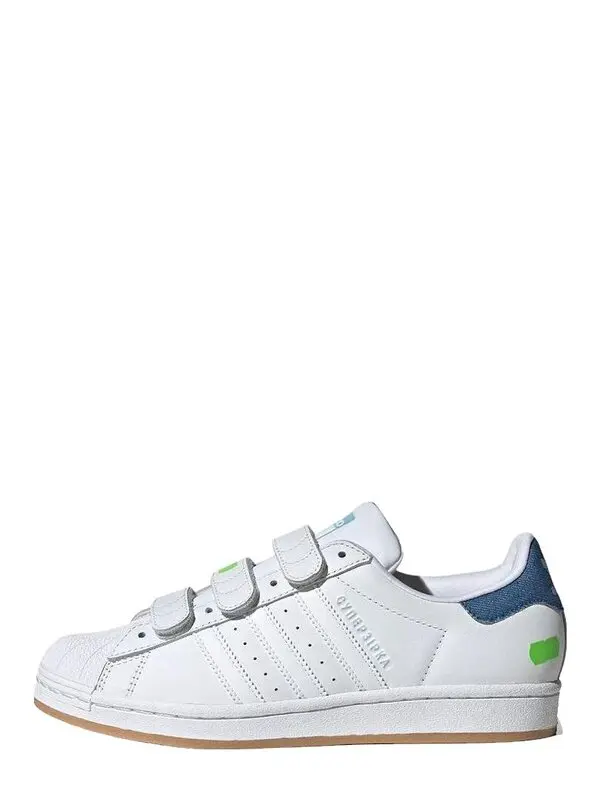 Adidas Kseni Schnaider X Superstar - Cloud White/cloud White/clear Blue
