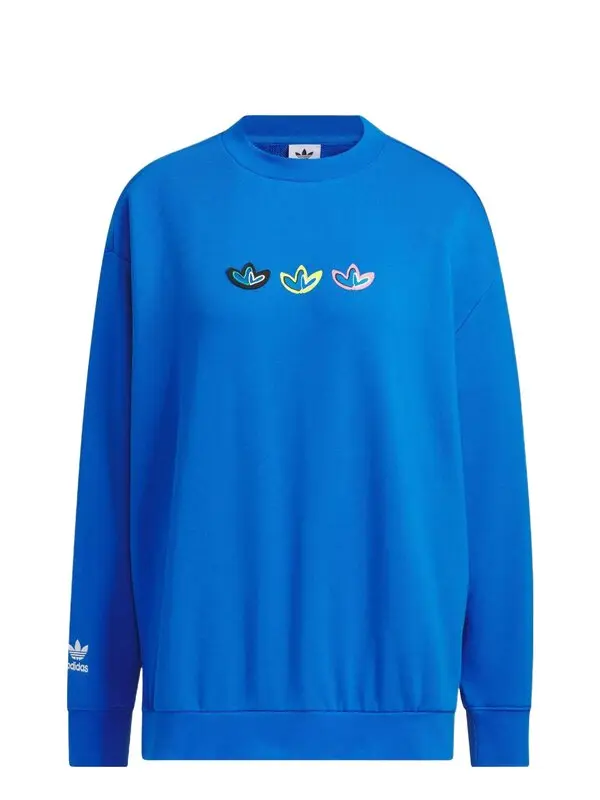 Adidas Originals V-day Crew Sweatshirt - Blue