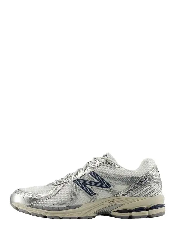 NEW BALANCE 860 Athletic Sneakers - White/silver