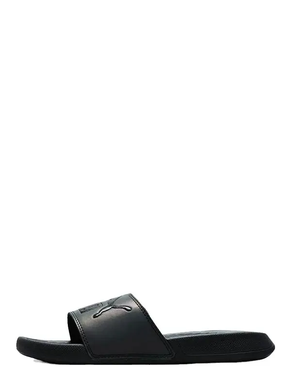 PUMA Popcat Swan Gradient Laser Slides - Black