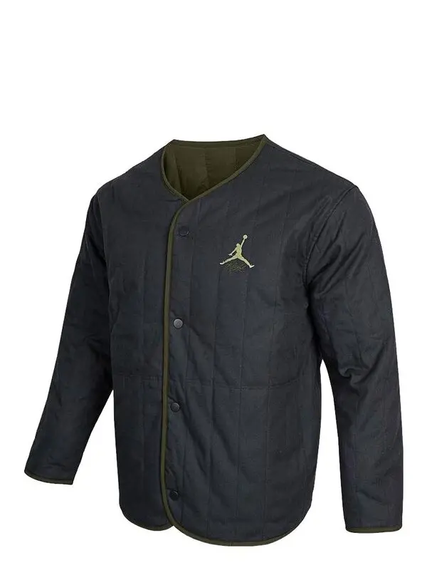 JORDAN Air Flight Heritage Reversible Jacket - Navy/green