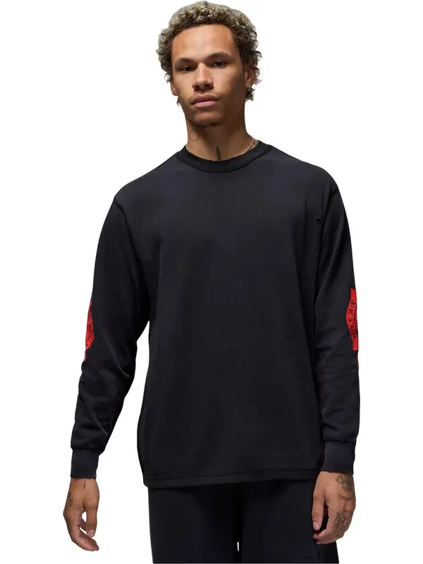 JORDAN Rare Air Long-sleeved T-shirt - Black