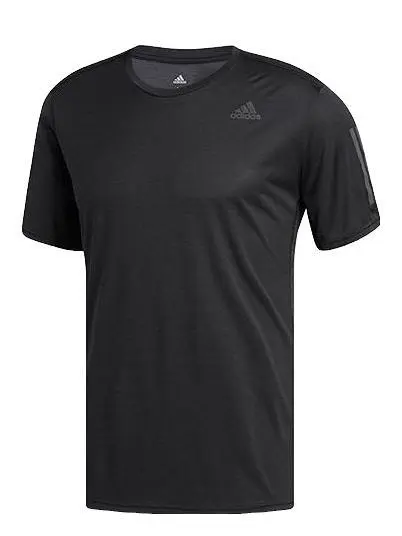 Adidas Rs Cooler Ss Running Short Sleeved Male - Black