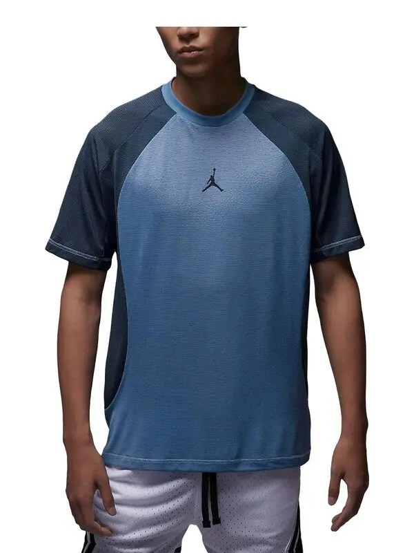 JORDAN Dri-fit Adv Sport Logo T-shirt - Blue/grey