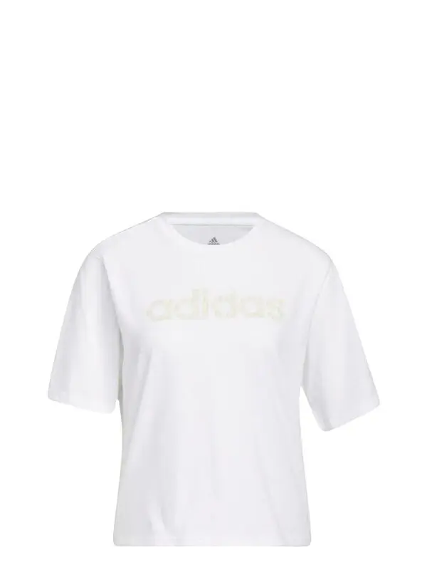 Adidas Water Tiger Graphic Crop T-shirt - White