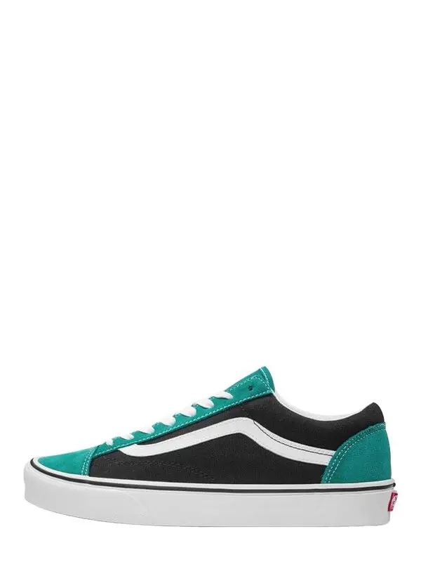 VANS Style 36 Vintage Suede Sneakers - Green/black