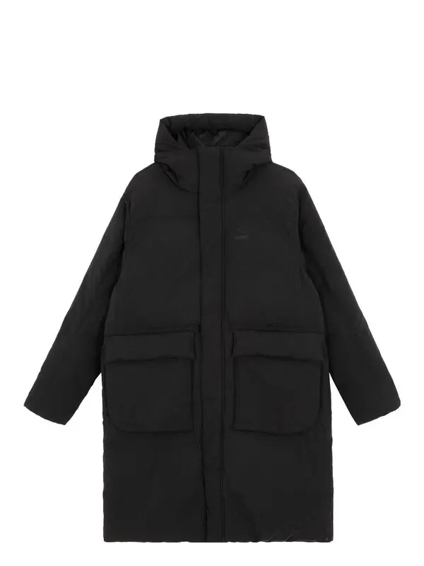PUMA Long Down Coat - Black