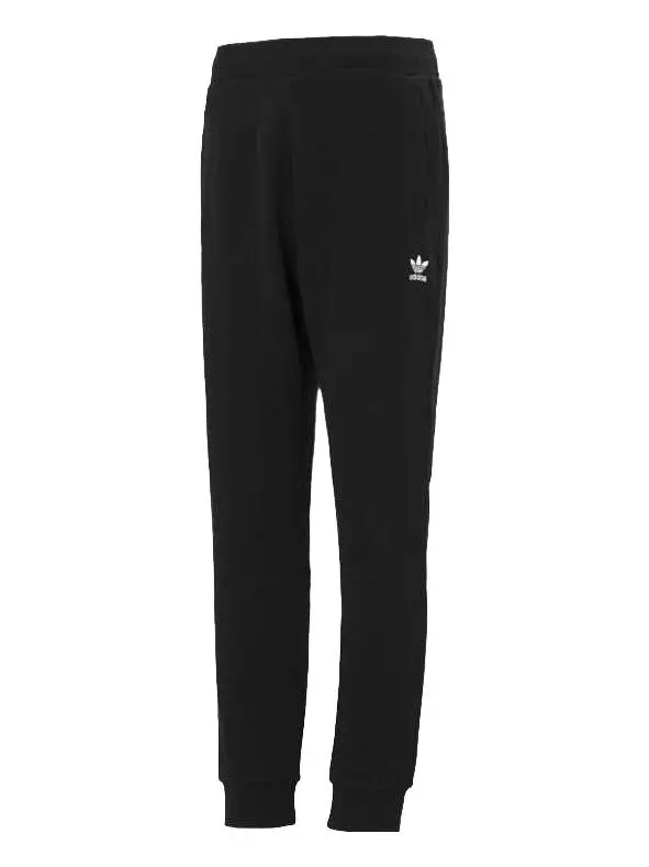 Adidas Originals Pants Waist Knit Sports Pants/trousers/joggers Black - Multi-color