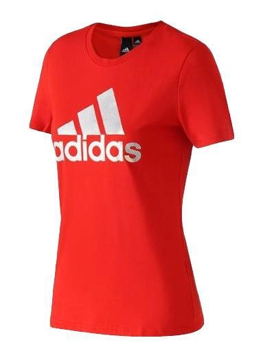 Adidas Short Sleeve Crewneck T-shirt - Red