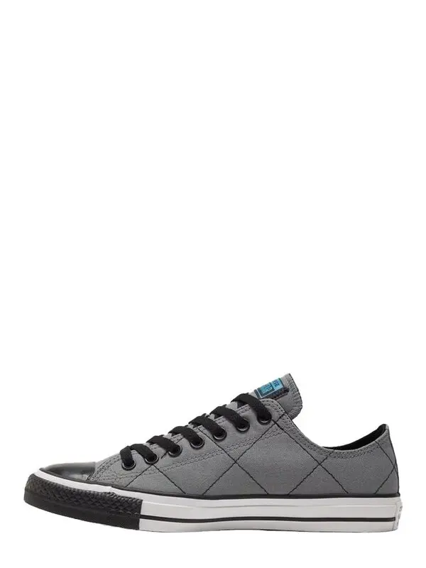 CONVERSE Chuck Taylor All Star Checked Low Top Sneakers - Grey