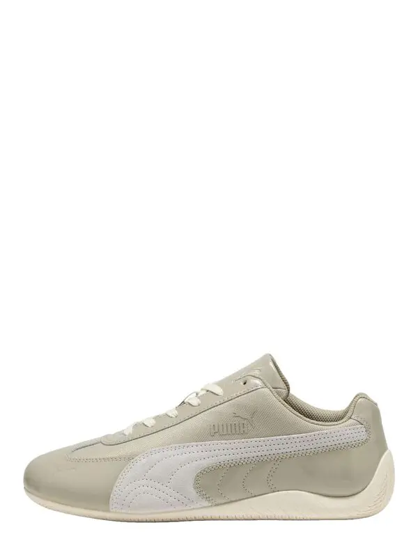 PUMA Speedcat Patent Low Top Sneakers - Pebble Gray/feather Gray
