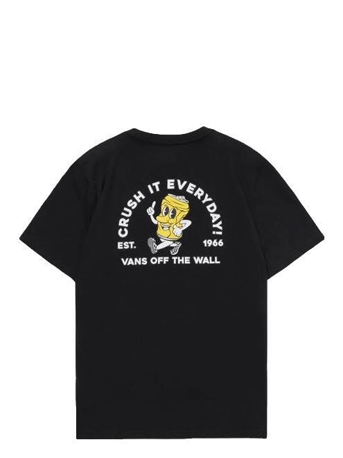 VANS Funny Printing Casual Short Sleeve - Black