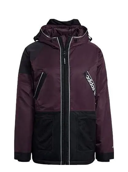 Adidas Originals Colorblock Hooded Down Jacket - Default Color