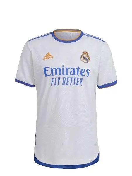 Adidas Real Madrid 21-22 Season Player Edition Home Jersey - White